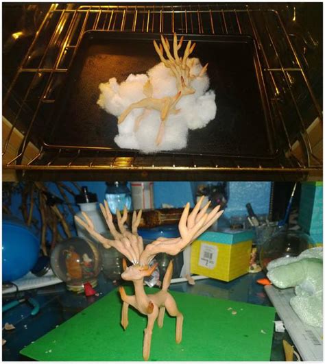 在鐵絲上貼上軟陶泥隨後製作出了動漫中的傳說級神獸 每日頭條
