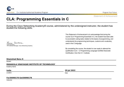 k shamshad banu on linkedin cisco cprogramming