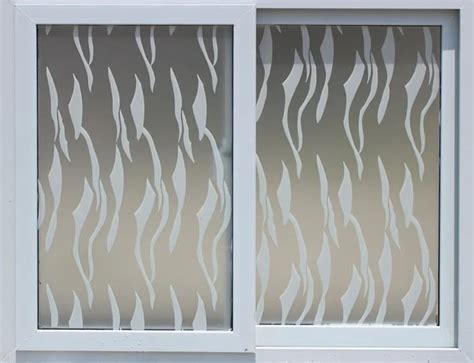 Colours Self Adhesive Window Films Decorative Frosted Privacy Glass