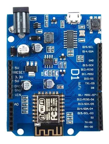 Placa Wemos D1 R2 Wifi Esp8266 Ide Compatível Do Arduino Mercadolivre