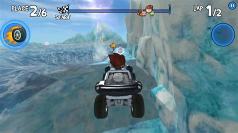 Glacier Gulch Track Shortcut Beach Buggy Racing Part Youtube