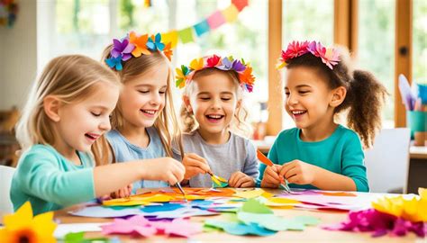 Frühling Basteln mit Kindern Kreative Ideen