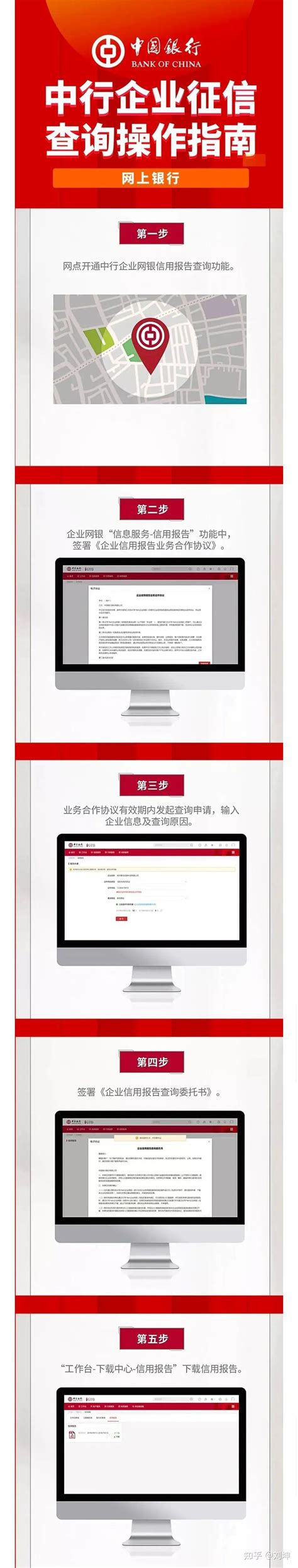 刘坤：【企业征信】中国银行线上查询企业信用操作方法 知乎