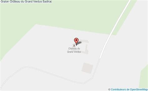 Château Du Grand Verdus Sadirac Tourisme