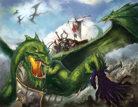 Titanic Dragon Rider By Michael Galefire On DeviantArt