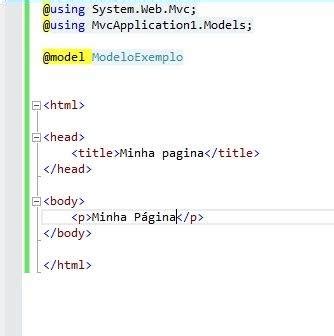 ASP NET MVC UTILIZANDO RAZOR VIEW ENGINE