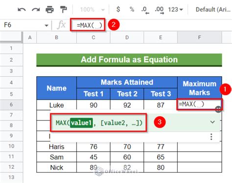 How To Insert Equation In Google Sheets Tricky Ways