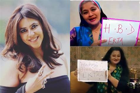 Kyunki Saas Bhi Kabhi Bahu Thi Stars Reunite To Wish Ekta Kapoor On