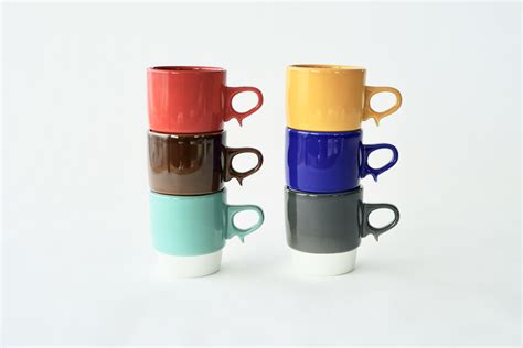 スタックスマグ 磁器 ブルー Aizengama 波佐見から広がる、より豊かな生活 波佐見焼工房 藍染窯 アメリカのヴィンテージ