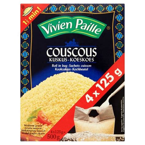 Vivien Paille Couscous Sachets Cuisson 4 X 125 G Carrefour Site