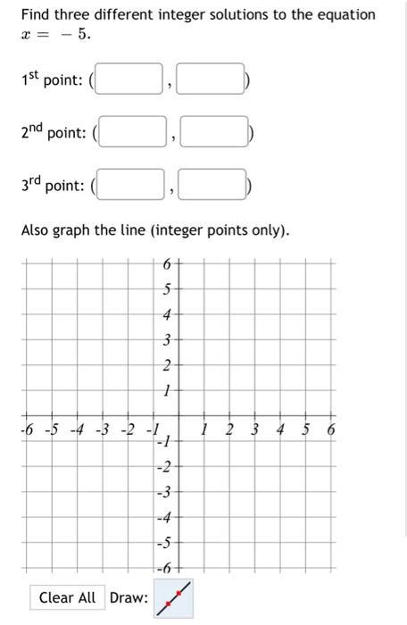 Solved Find Three Different Integer Solutions To The Chegg