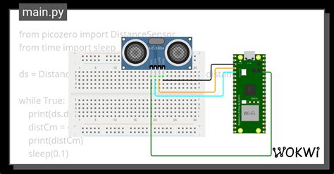 Distance Wokwi Esp32 Stm32 Arduino Simulator