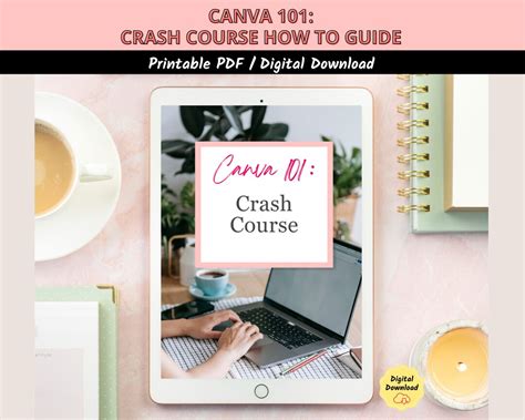 Canva 101 Crash Course For Beginners Instant Download Digital Product