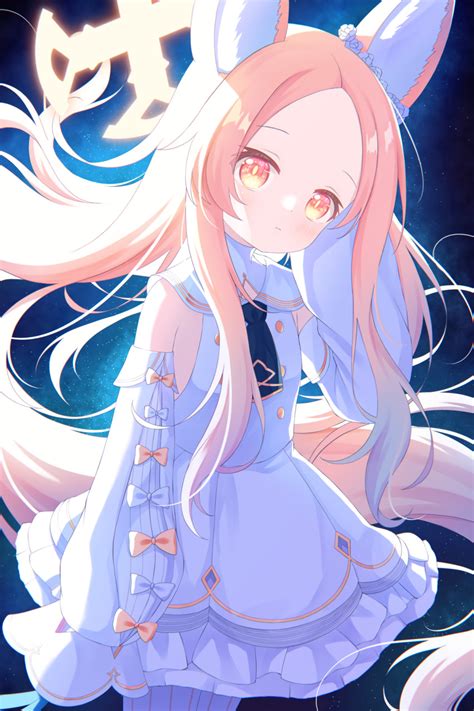 Safebooru 1girl Animal Ears Ascot Blonde Hair Blue Archive Blue Ascot