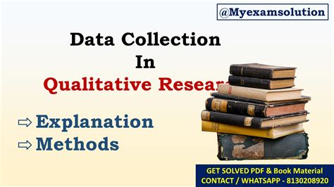 Describe The Methods Of Data Collection In Qualitative Research My