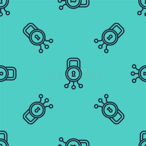 Seamless Circuit Pattern Background Stock Illustrations 13001 Seamless Circuit Pattern
