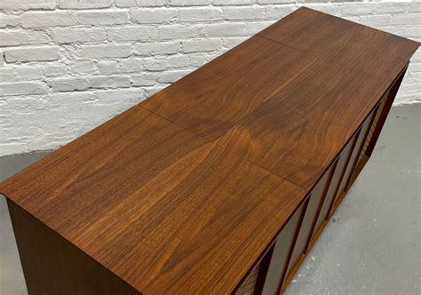 Mid Century Modern Fully Functioning STEREO Console CREDENZA Fischer