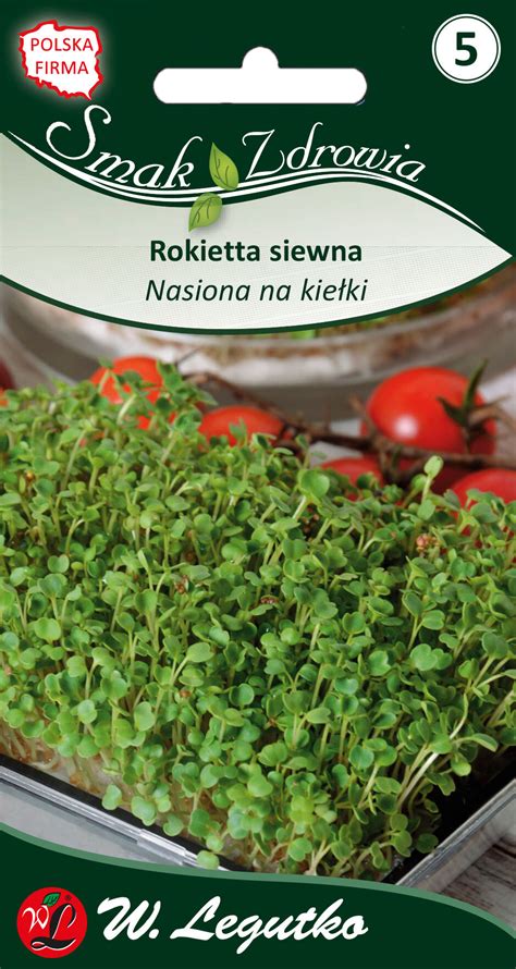 Nasiona na kiełki rokietta siewna W Legutko Bricomarche pl
