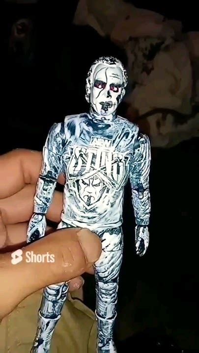 Sting Action Figure Wrestler Walmart Exclusive Aew Custom