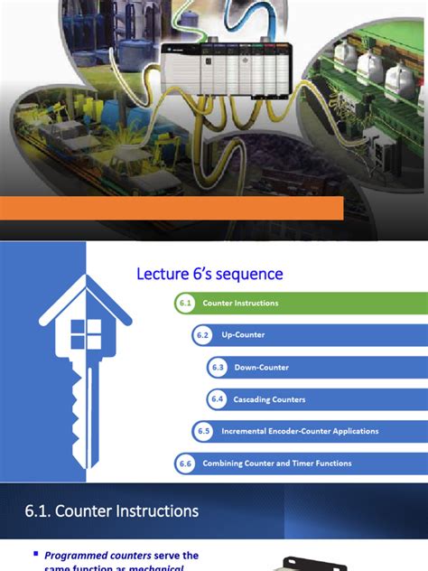 Chapter 6 Programming Counters Pdf Timer Programmable Logic