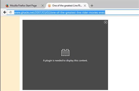 firefox to convert old youtube flash code to html5 video ghacks tech news