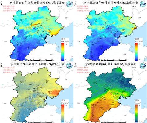 行星数据独家——空气污染物浓度分布地图 知乎