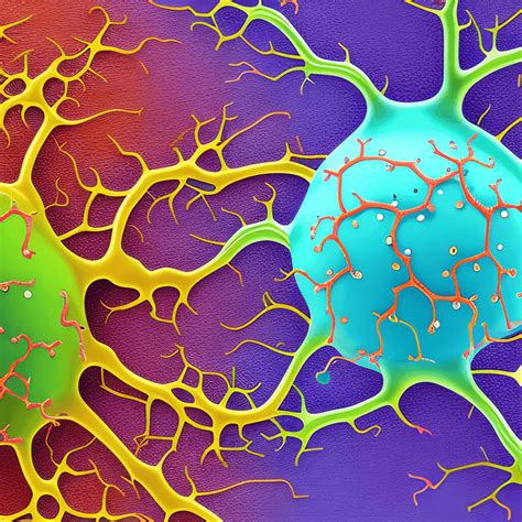 Neuron Microscopy Graphic · Creative Fabrica
