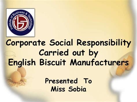 English Biscuit Manufacturers Pvt Ltd Csr
