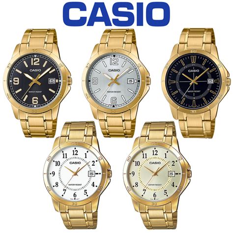 Casio Series Men Watch Mtp V004g Shopee Malaysia