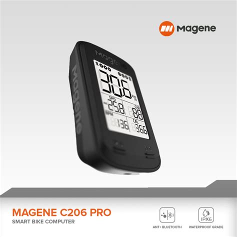 MAGENE C206 PRO BIKE COMPUTER BLACK | Lazada PH