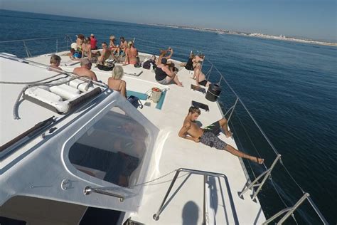 Catamaran Bbq On The Beach Cruise To Benagil Caves