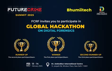Future Crime Summit 2025 Concludes The Biggest Global Hackathon On Digital Forensics