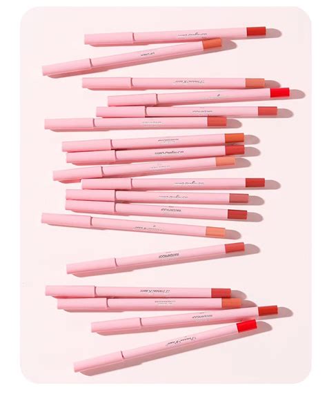 Beauty Glazed Misty Matte Waterproof Lip Liner Color High Pigmented