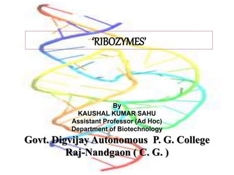 Ribozyme Pptx