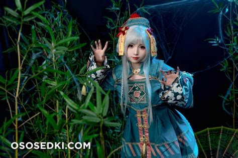 爆机少女喵小吉 NO 074 子不语 nekokoyoshi green naked cosplay asian 89 photos