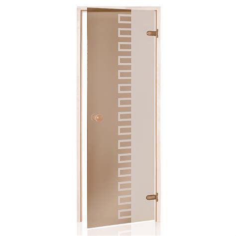 Stikla Durvis Saunas Durvis Tld 2 Ar Matētu Zīmējumu Stikla Serviss