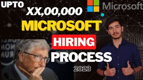 Microsoft Hiring Process Of Microsoft 2023 Simply Explained Youtube