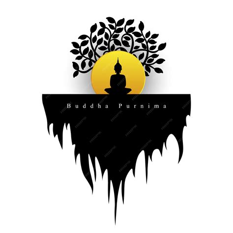 Premium Vector Buddha Purnima Vesak Buddhist Festival Vector