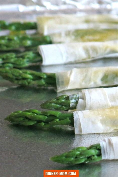 Phyllo Wrapped Asparagus Recipe Recipe Healthy Appetizers