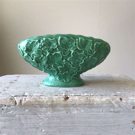 Vintage Sylvac Ivy Leaf Planter In Antique Vases