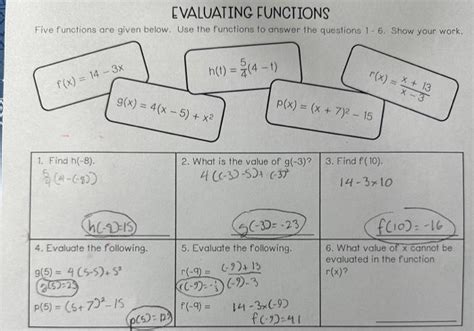 solved evaluating functions don t understand how to