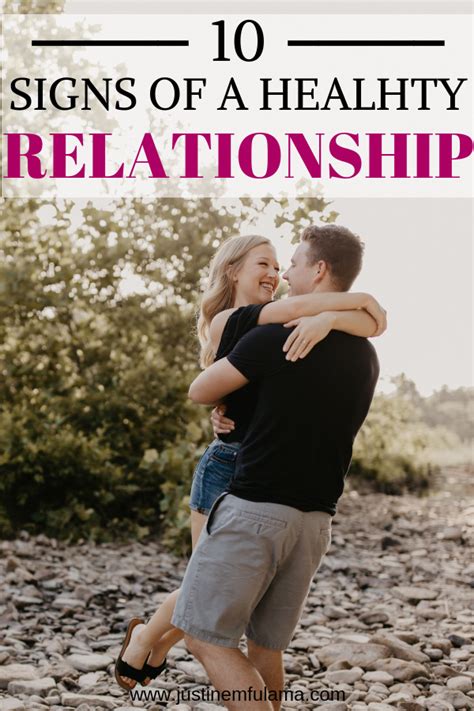 10 Proven Signs Of A Healthy Relationship Justine Mfulama