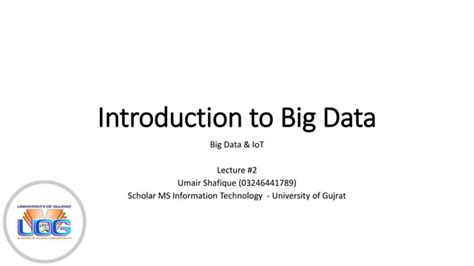 Introduction To Big Data PPTX