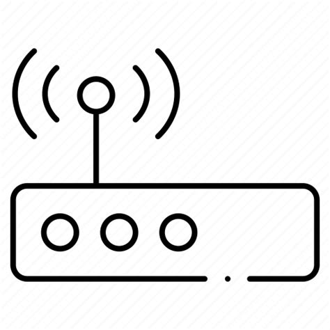 Wifi Router Connecting Network Internet Icon Download On Iconfinder