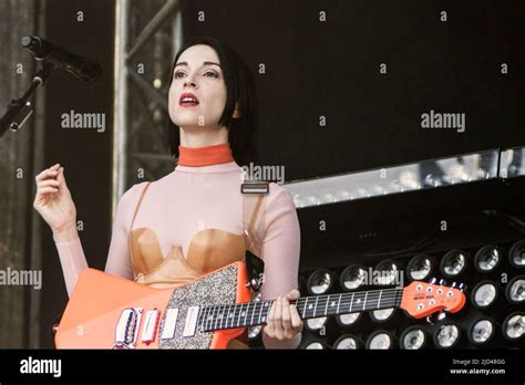 St Vincent Annie Clark Performs Live On Stage At Way Out West