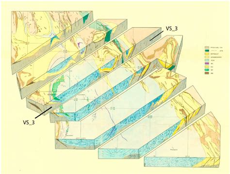 The Original Block Model Of The Geological 3d Interpretation Of The Download Scientific Diagram