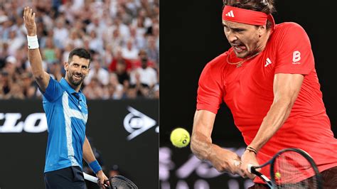 Australian Open 2025 Novak Djokovic Vs Alexander Zverev Semi Final