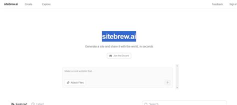 Sitebrew Ai Ai Powered Website Builder For Businesses And Creators