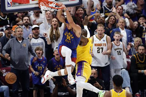 Preview Nuggets Look To Take 2 0 Lead Against Lakers Denver Stiffs