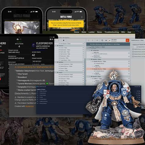 Best 40k Army List Builders Guide Battlescribe Alternatives In 2025
